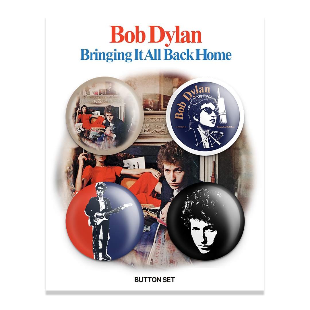 Bringing It All Back Home Pinset - Bob Dylan Official Store
