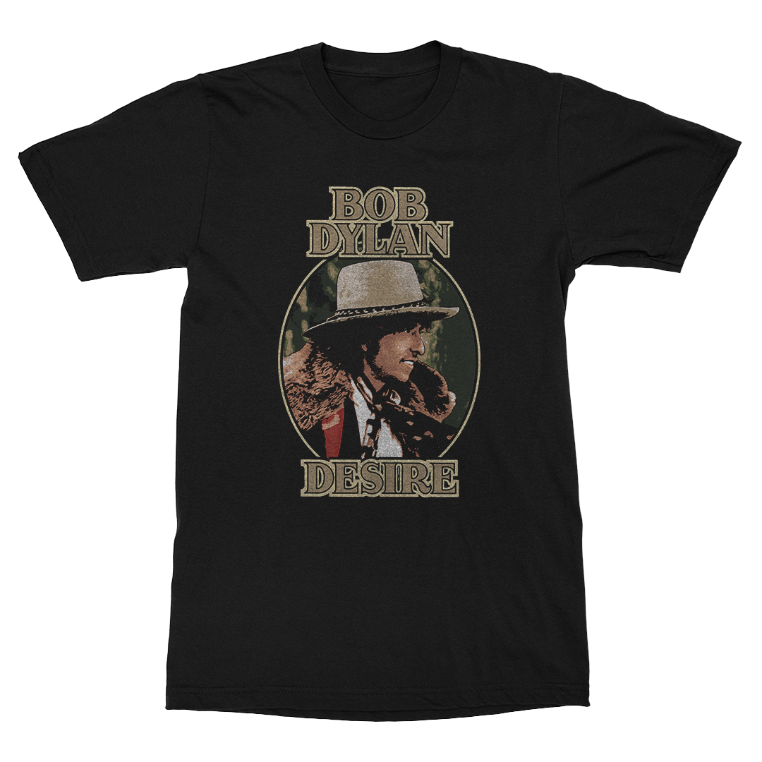 Desire Black T-Shirt - Bob Dylan Official Store