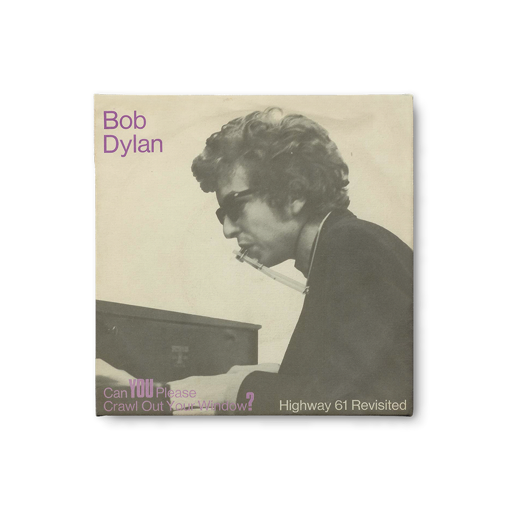 Crawl Out Your Window Canvas - Bob Dylan Official Store